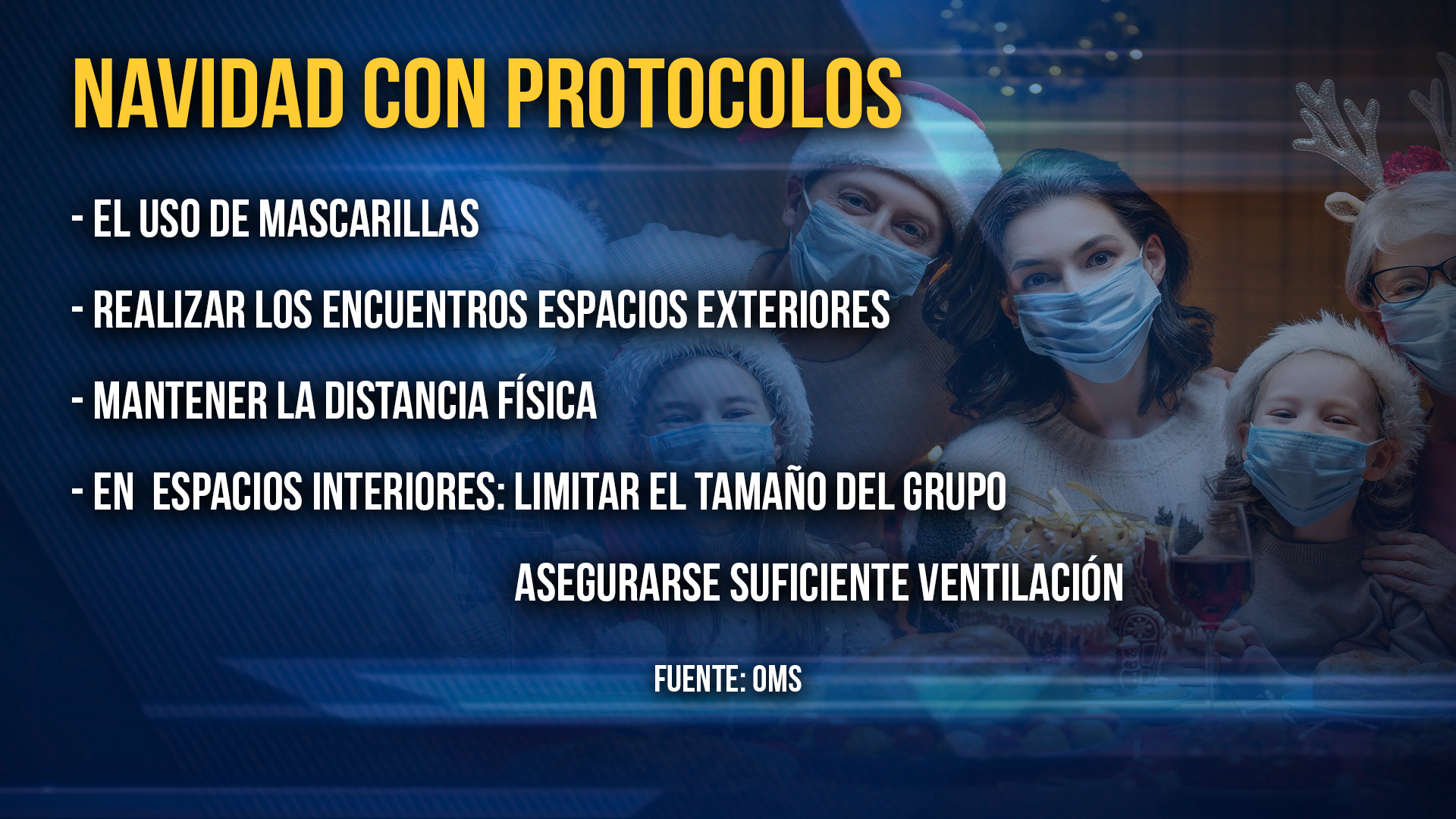 Los protocolos para la navidad según la OMS – Antonio Fernández Llorente